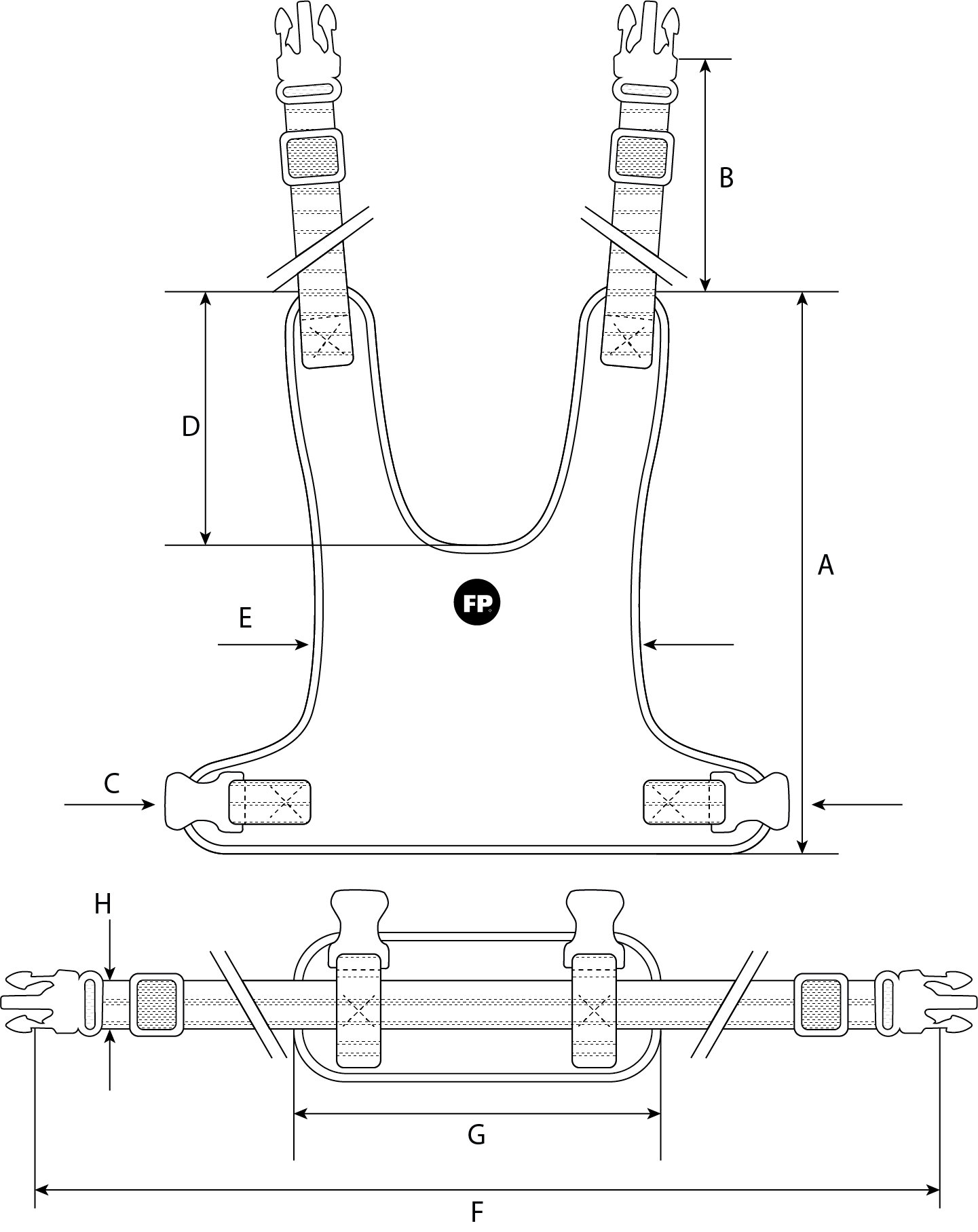 FP-31 Semi-rigid trunk vest